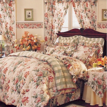 Waverly Garden Images Bedding - Garden Design Ideas